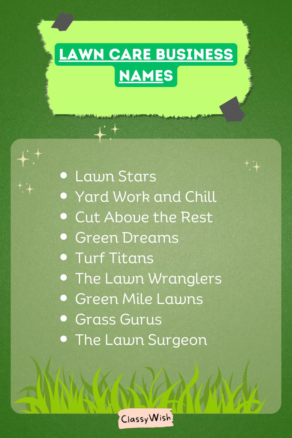 177 Lawn Care Business Names Best Names For 2023 